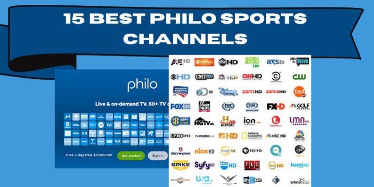 list of 15 best philo sports channels in 2023 - Developer Pioneer